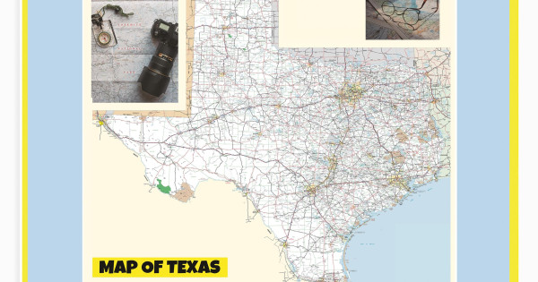 Map of Texas Large Detailed Roads and Highways, Map of Texas State with ...