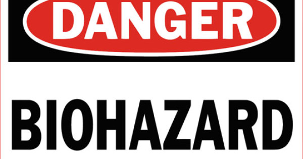 Danger Biohazard Safety Sign