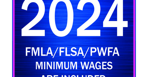 2024 Florida Labor Law Posters - All-In-One State & Federal - Fast Shipping