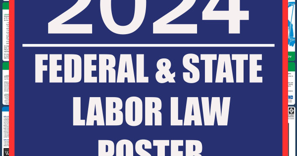 2023 Iowa Labor Law Poster - All-In-One State & Federal Fast Shipping