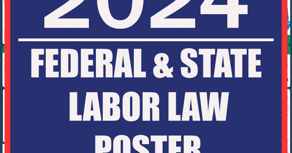 2024 Nevada Labor Law Poster - All-In-One State/Federal