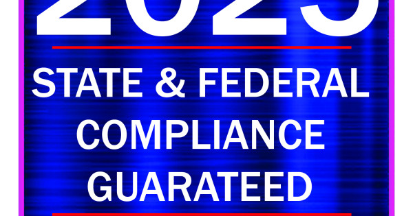 Oregon Labor Law Poster 2026 - All-In-One State/Federal