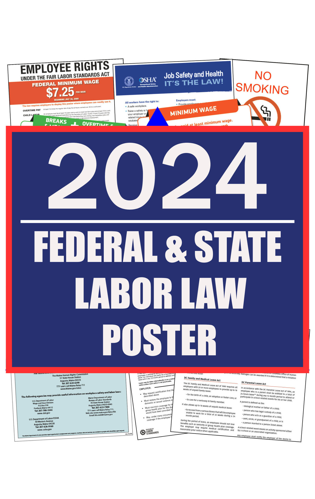 2024 Tennessee State and Federal All-In-One Labor Law Poster