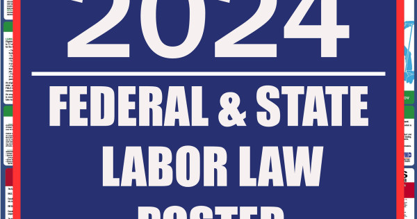 2024 Federal Contractor All-In-One Labor Law Poster